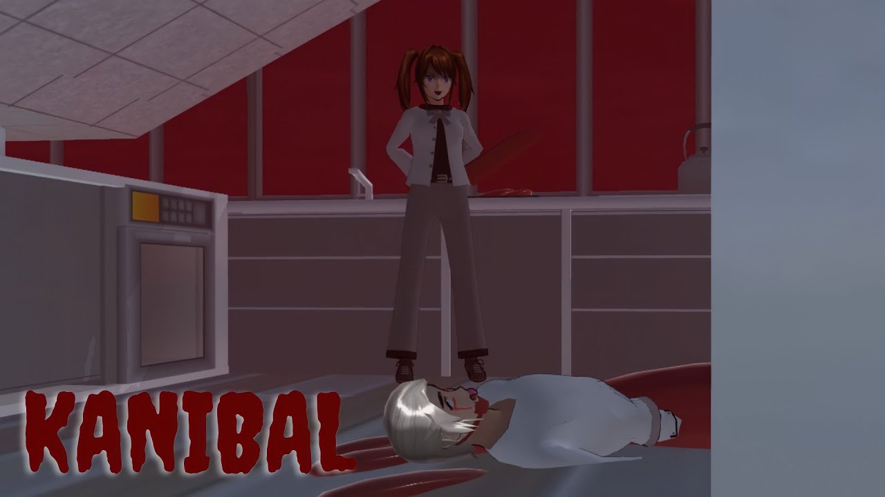 KANIBAL || HORROR MOVIE SAKURA SCHOOL SIMULATOR - YouTube