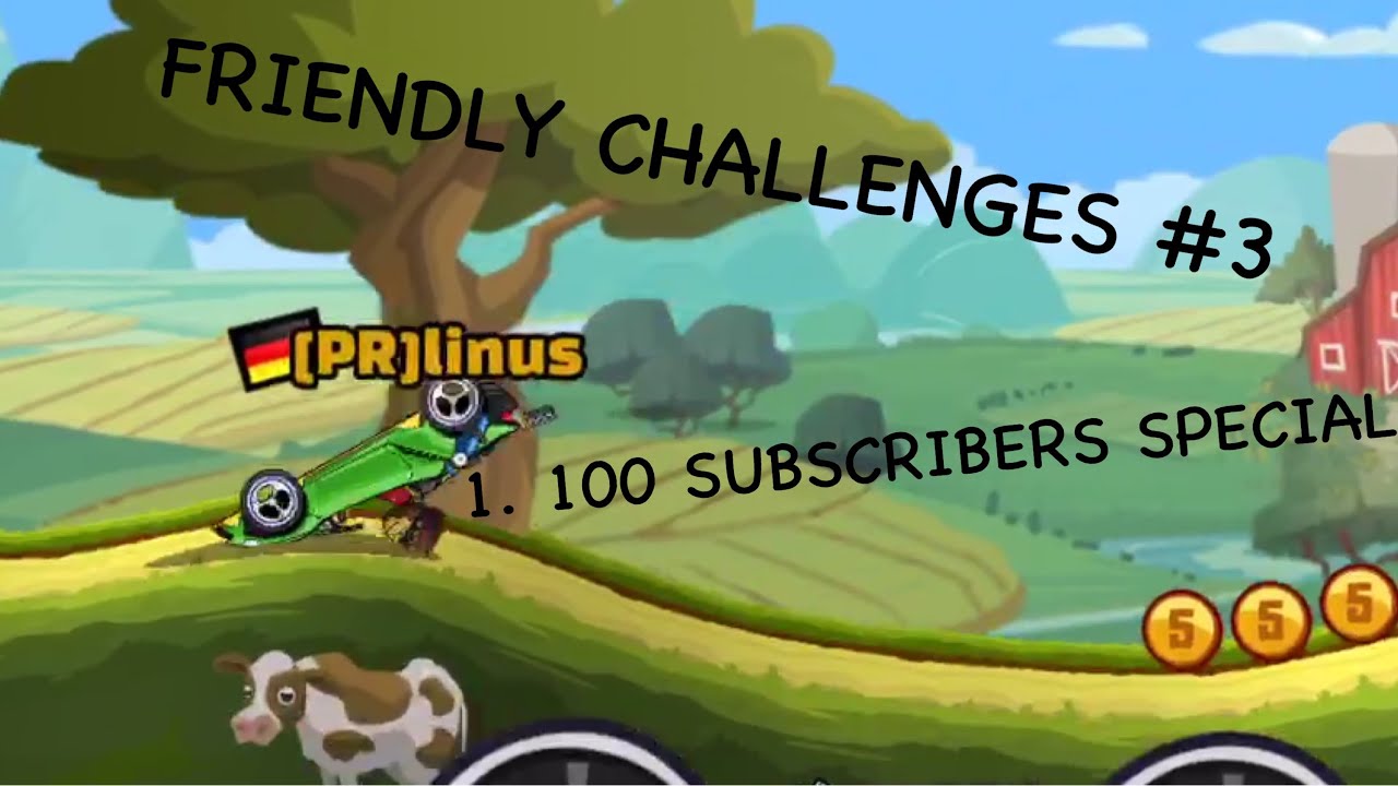 1. 100 subs special😍💥friendly challenges #3! | hcr2 - YouTube