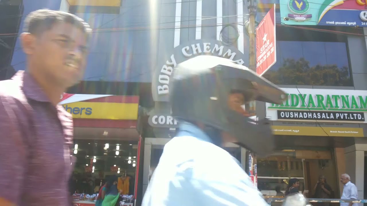 Swaraj Round Thrissur - Shornur Road to City Center - YouTube