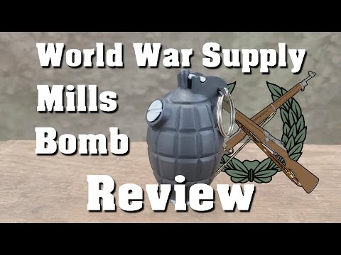 Review: Inert Mills Bomb from World War Supply - YouTube