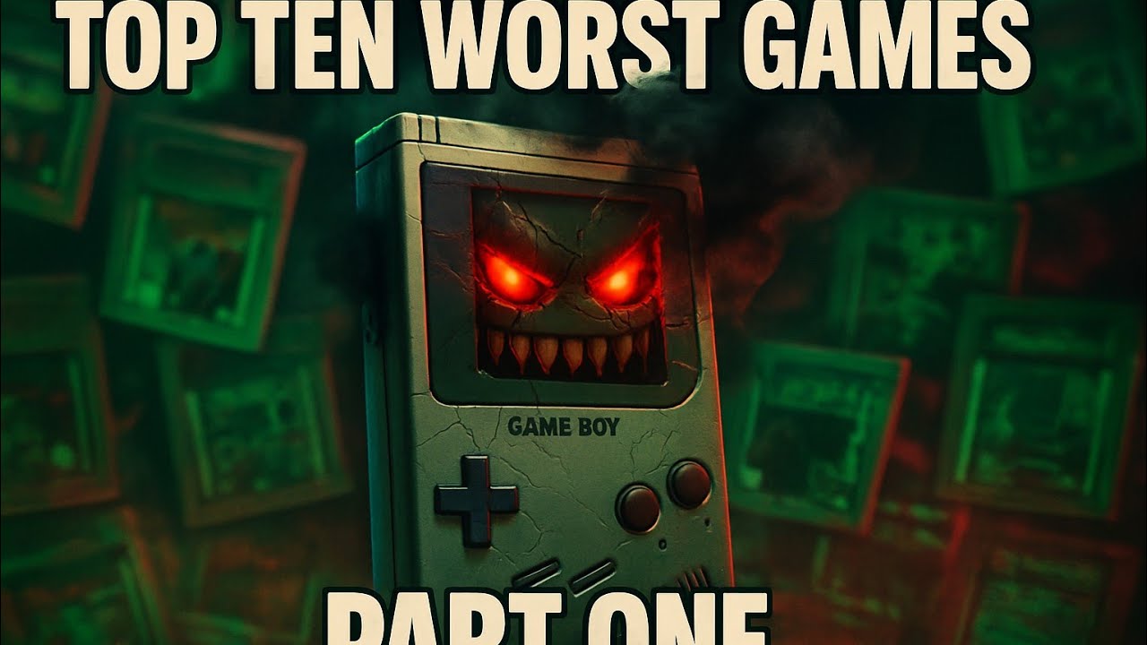 Top 10 WORST Game Boy Games EVER?! 😱 Part 1 — Pain, Rage & Hilarious ...