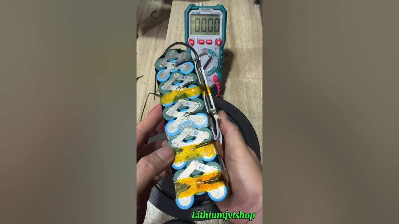 Hướng dẫn lắp ghép bộ pin 10S (42V) - YouTube