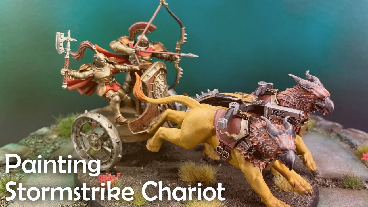 Painting Guide Stormstrike Chariot, Stormcast Eternals - YouTube