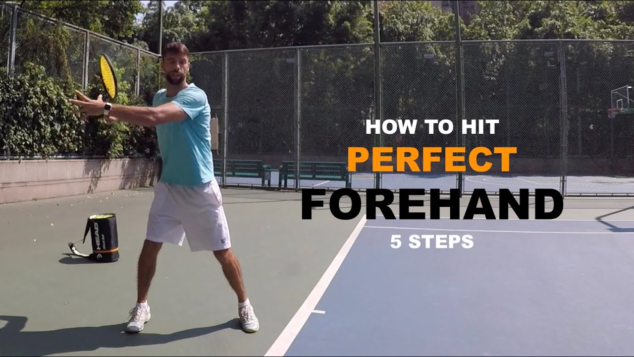 How To Hit Perfect Forehand - 5 Steps (TENFITMEN - Episode 141) - YouTube