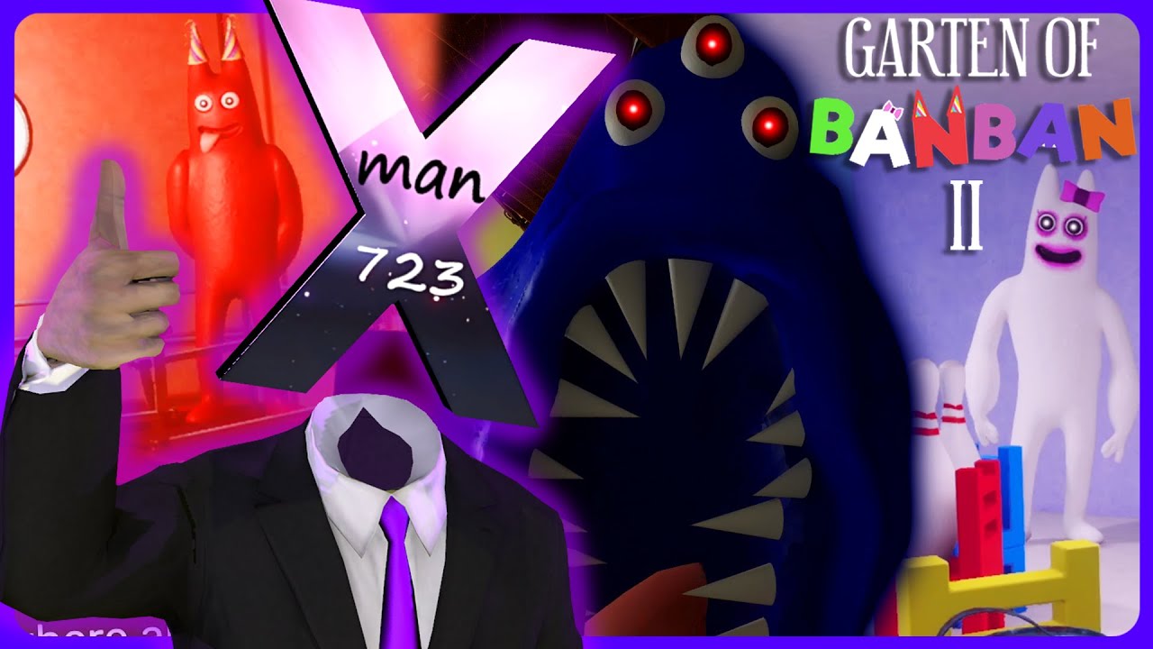 Garten of Banban 2 | I Got Trapped In A Kindergarten Class With Evil ...