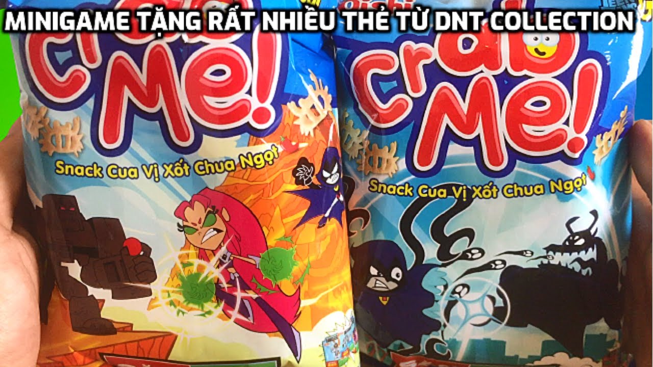 Mở 10 Gói Oishi Crab Me Trúng Thẻ Biến Hình - Minigame Tặng Rất Nhiều ...