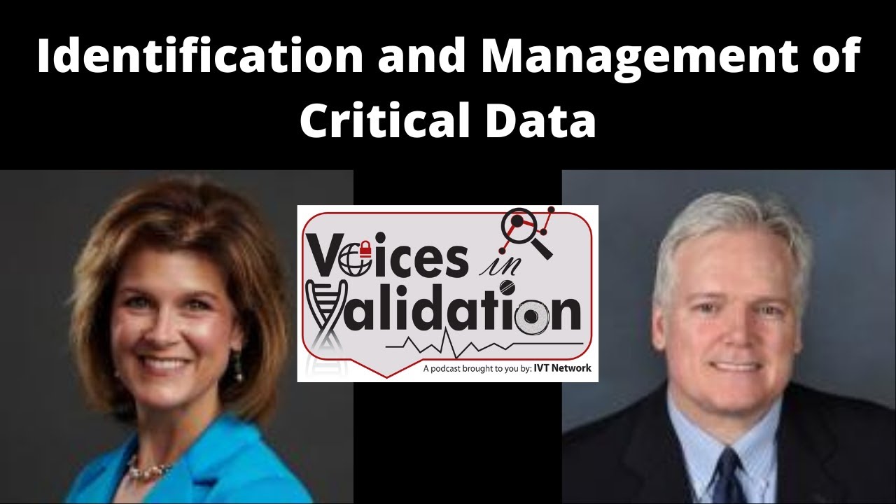 Identification and Management of Critical Data - YouTube