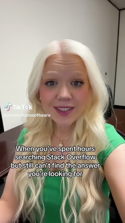 Searching for Help on Stack Overflow - YouTube