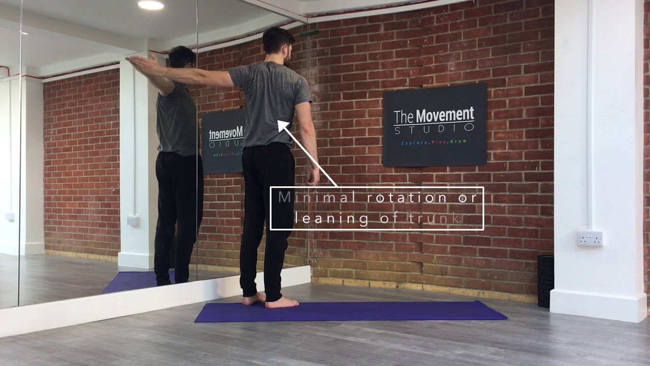 Shoulder Mobility Exercise Controlled Articular Rotation - YouTube