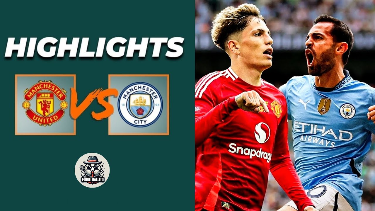 HIGHLIGHTS | Manchester United v Manchester City | Community Shield ...