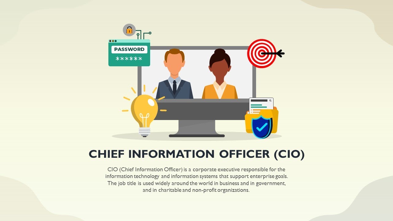 Chief Information Officer (CIO) Animated PPT Template - YouTube