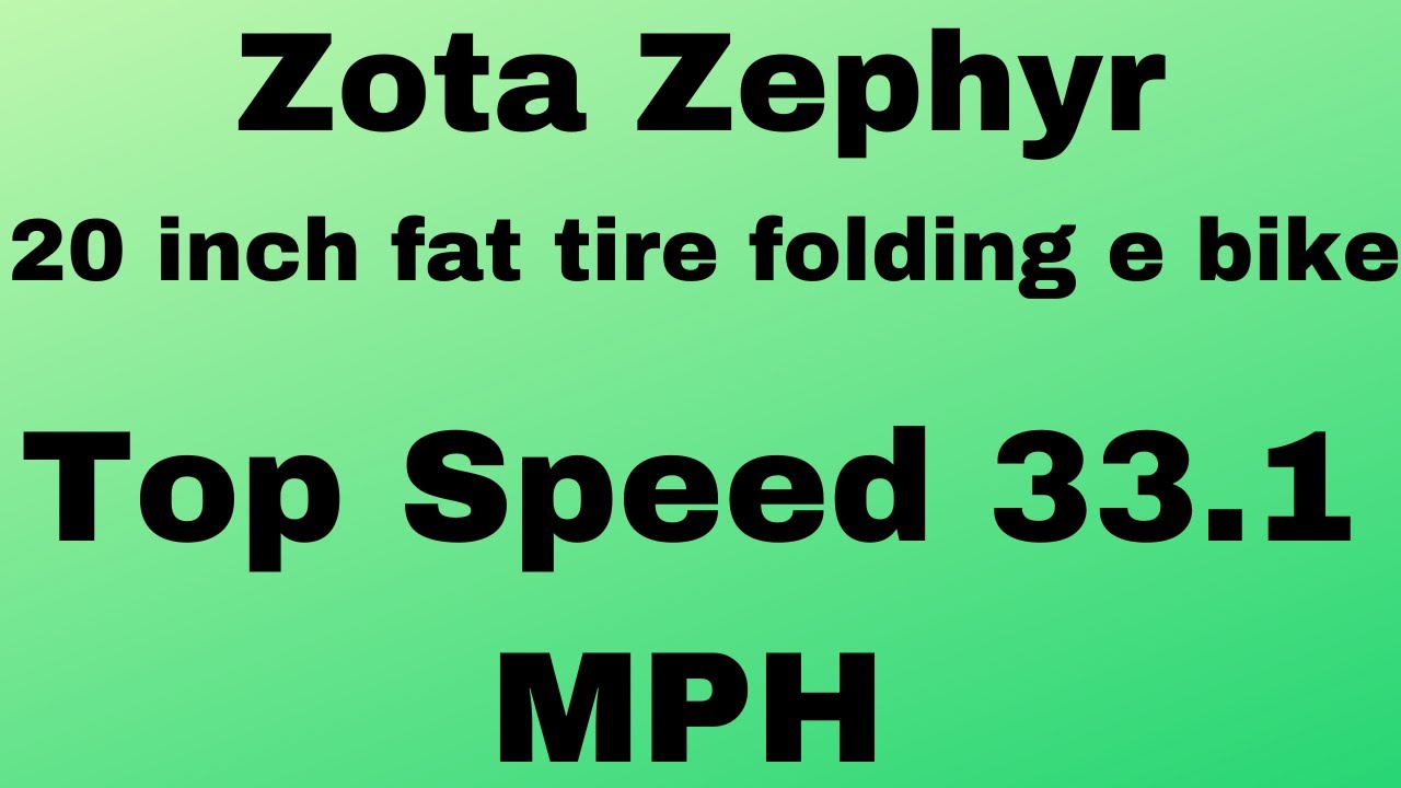 E Bike Ride On The Zota Zephyr It Is So Much Fun Riding 20 Inch Fat e-bike-ride-on-the-zota-zephyr-it-is-so-much-fun-riding-20-inch-fat