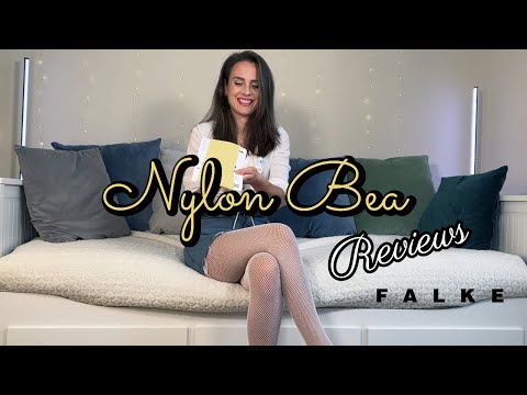 Eww Yellow Tights?! Falke Matt Deluxe 30 | Lime Light | Pantyhose Unboxing & Try On