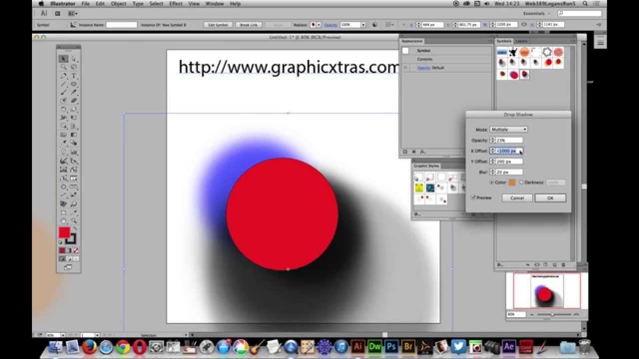 How To Add Shadows To Symbols In Illustrator - YouTube