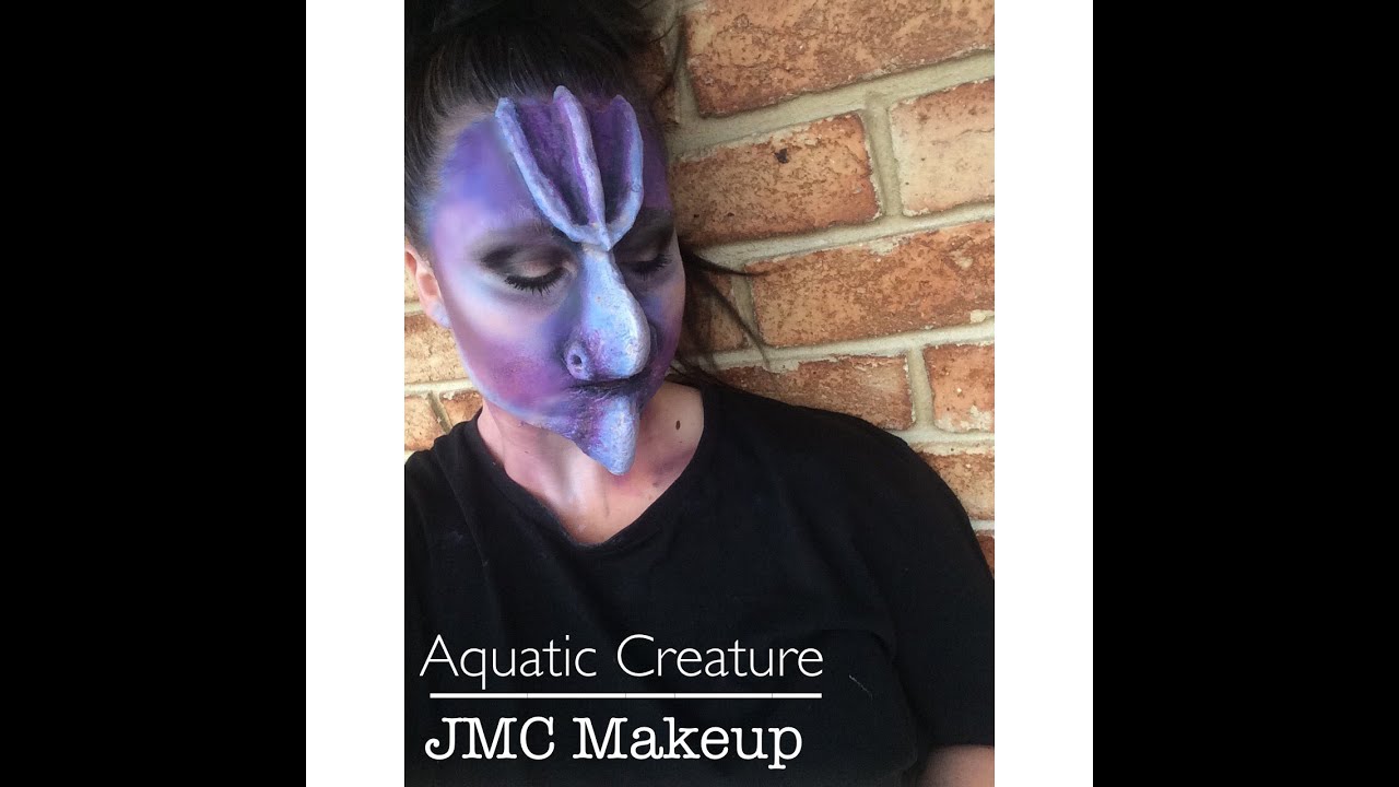 Aquatic Creature | Tutorial | Underwater Inspired | JMC Makeup - YouTube