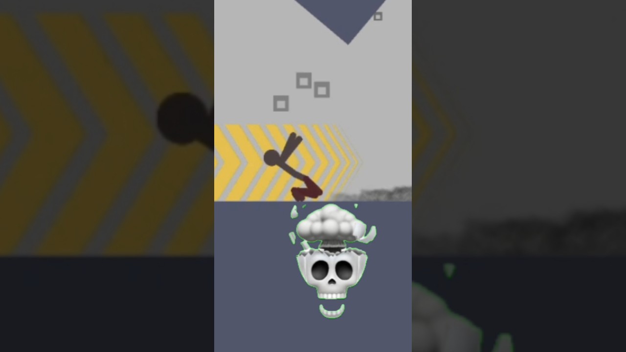 Stickman knee slide 💀 - YouTube