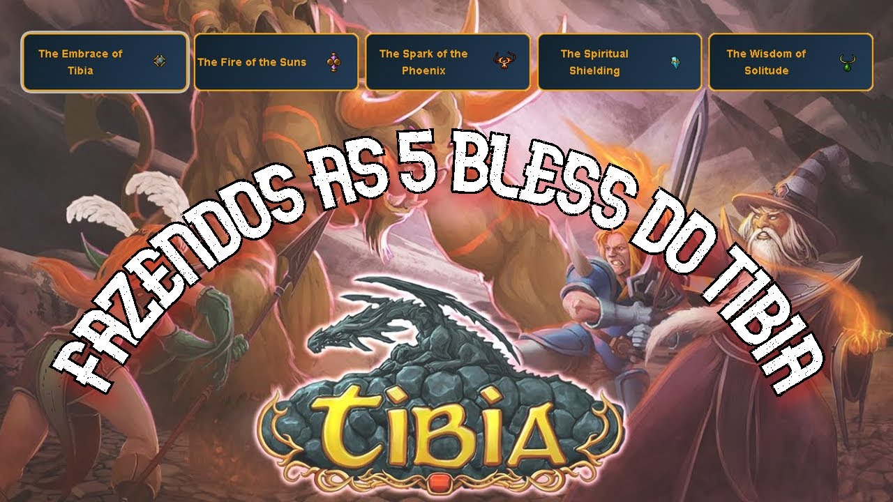 COMO FAZER AS 5 BLESS NO TIBIA - YouTube