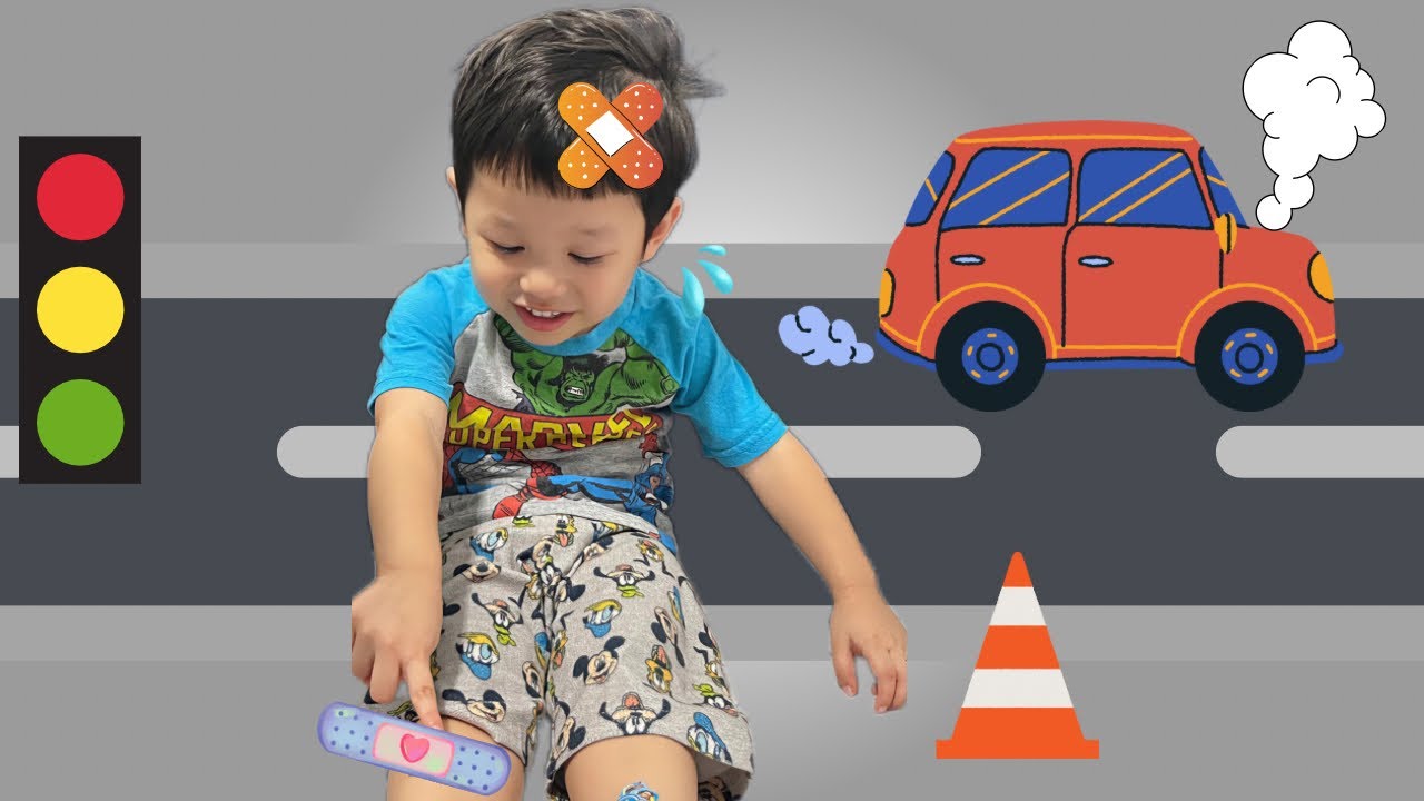 The Boo Boo Story with Jasper and Dad - YouTube