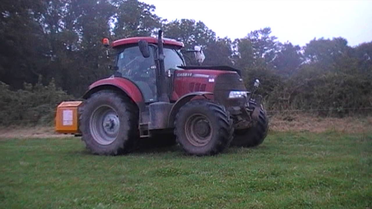 Puma 145 Hedge Cutting - YouTube