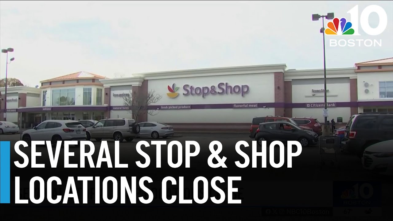 Several Stop & Shop locations close - YouTube