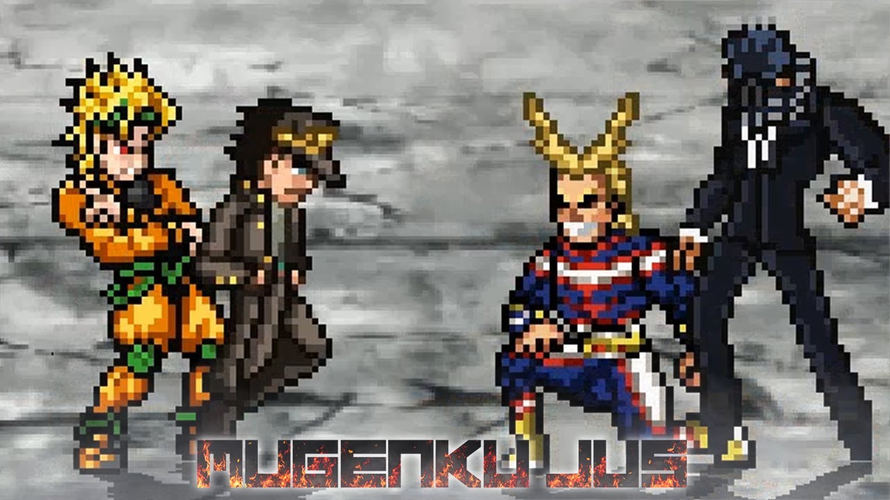 Jotaro & Dio vs All Might & All For One. Jojo's Bizarre Adventure vs My ...