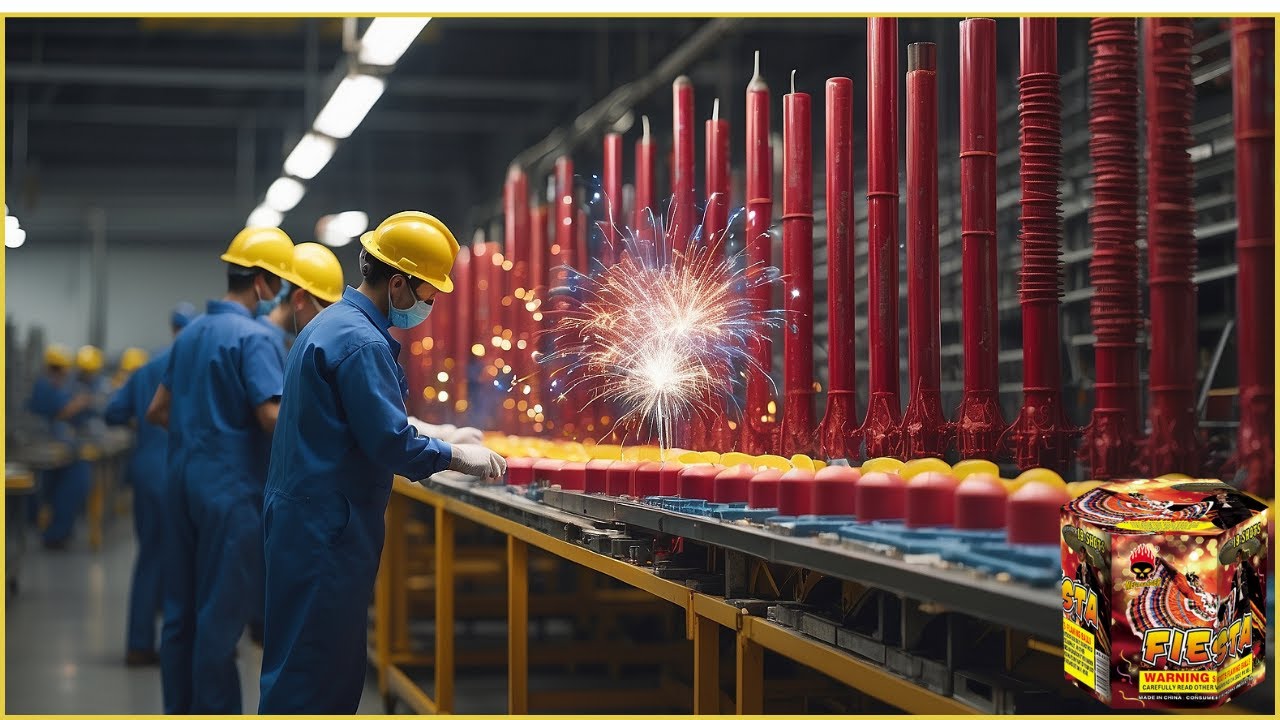 How Fireworks Are Made: Inside the Dazzling World of Pyrotechnics - YouTube