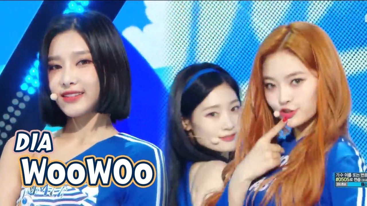 [HOT]DIA - Woo Woo , 다이아 - 우우 Show Music core 20180818 - YouTube