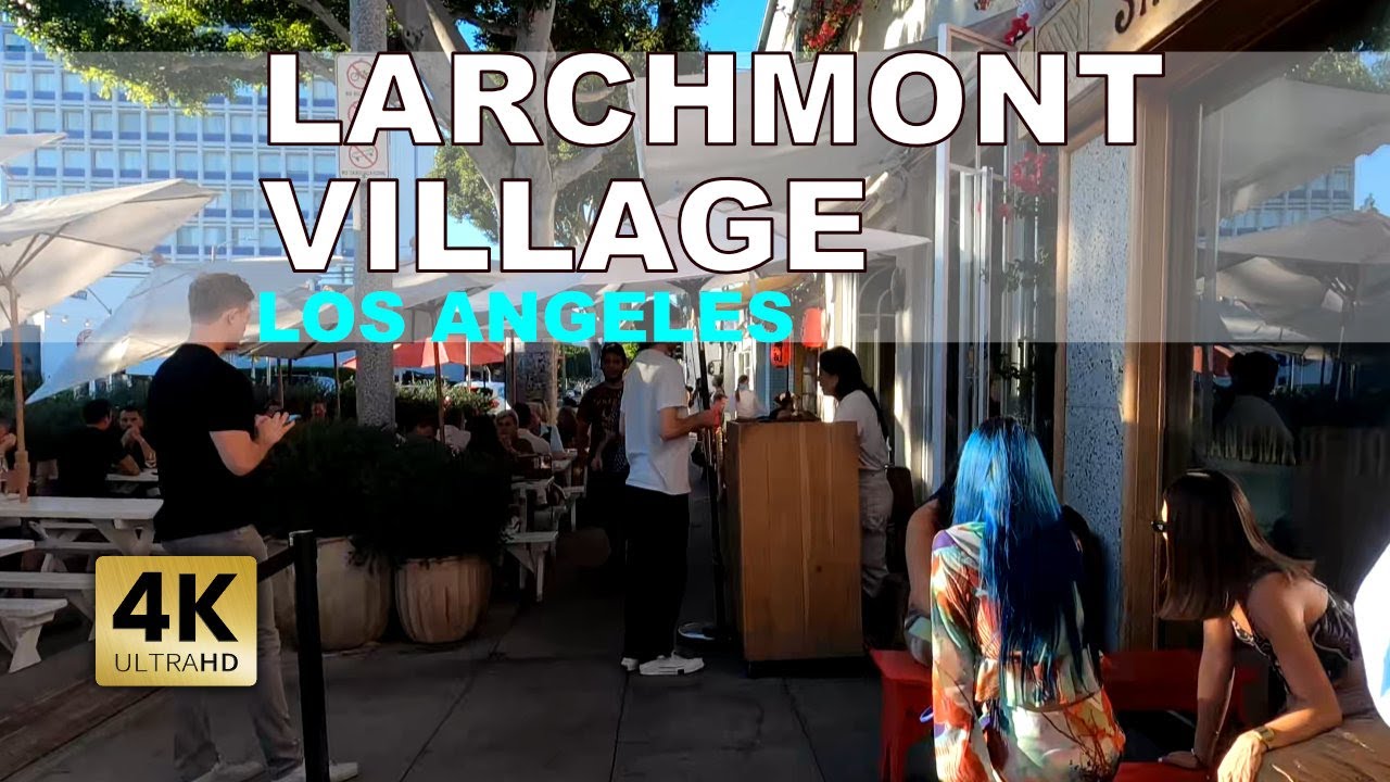 Larchmont Village Walking Tour [4K] Los Angeles, California - YouTube