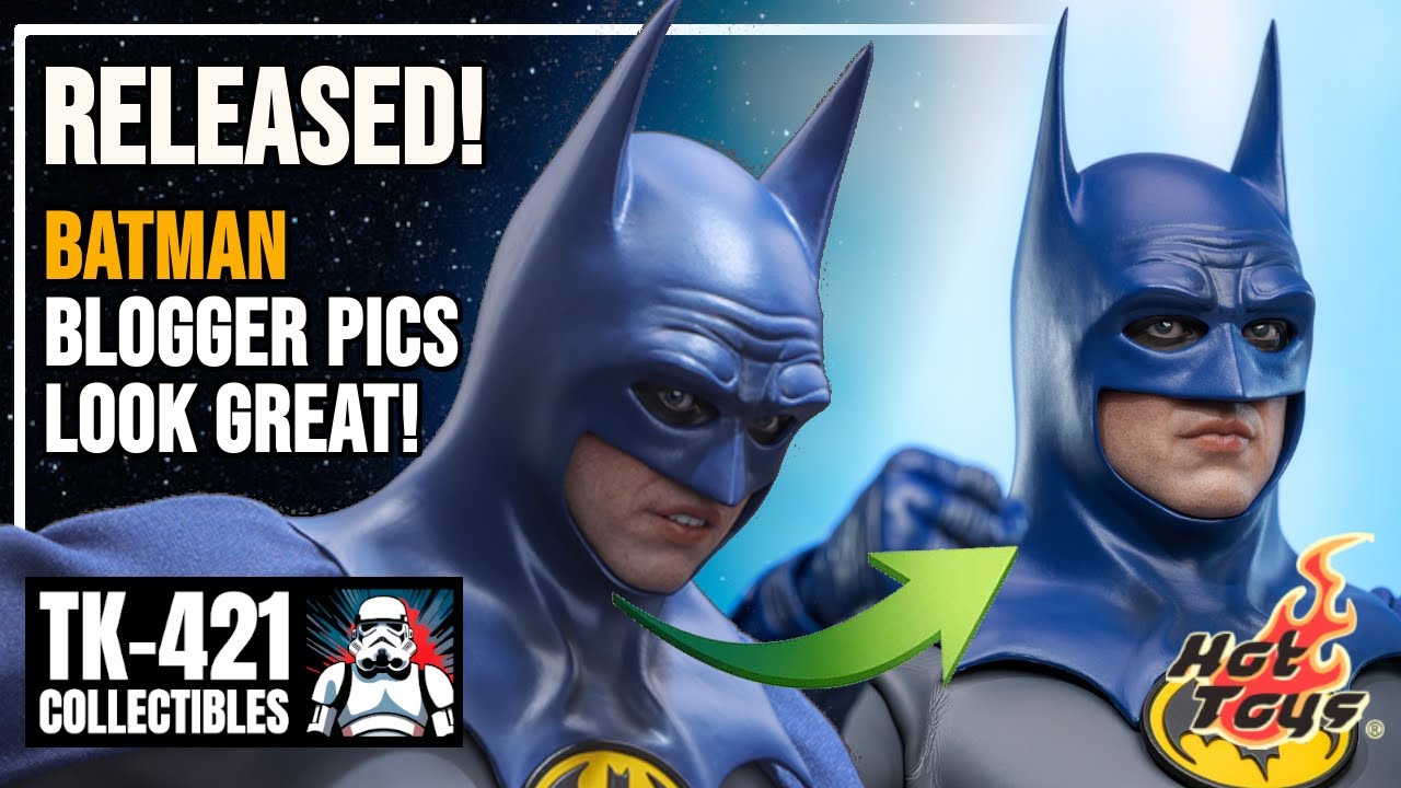 Released Already?! Blue & Grey Batman Suit – Blogger Photos Reaction! | Hot Toys Flash Movie ...