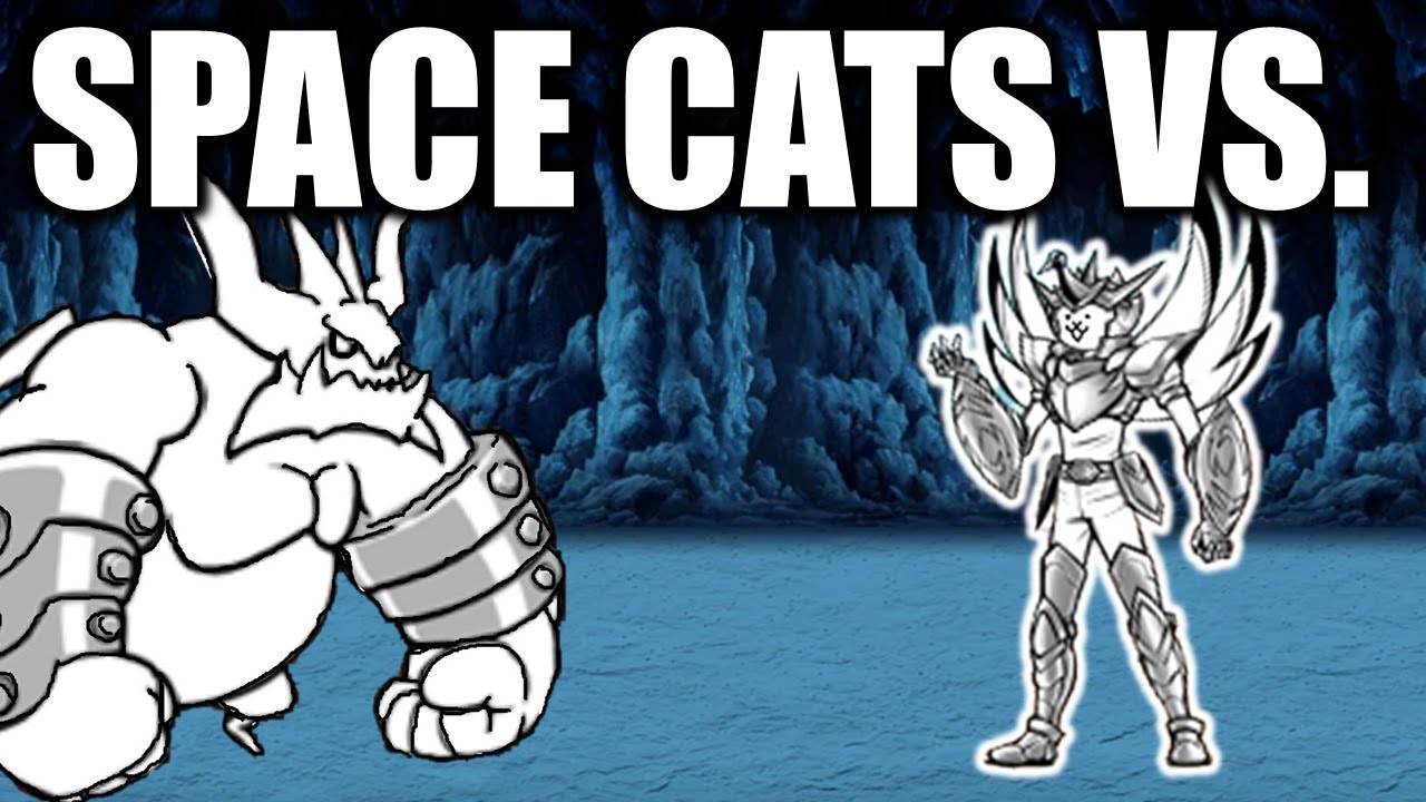 Can I Beat EOC Moon with Only Space Cats - Battle Cats - YouTube
