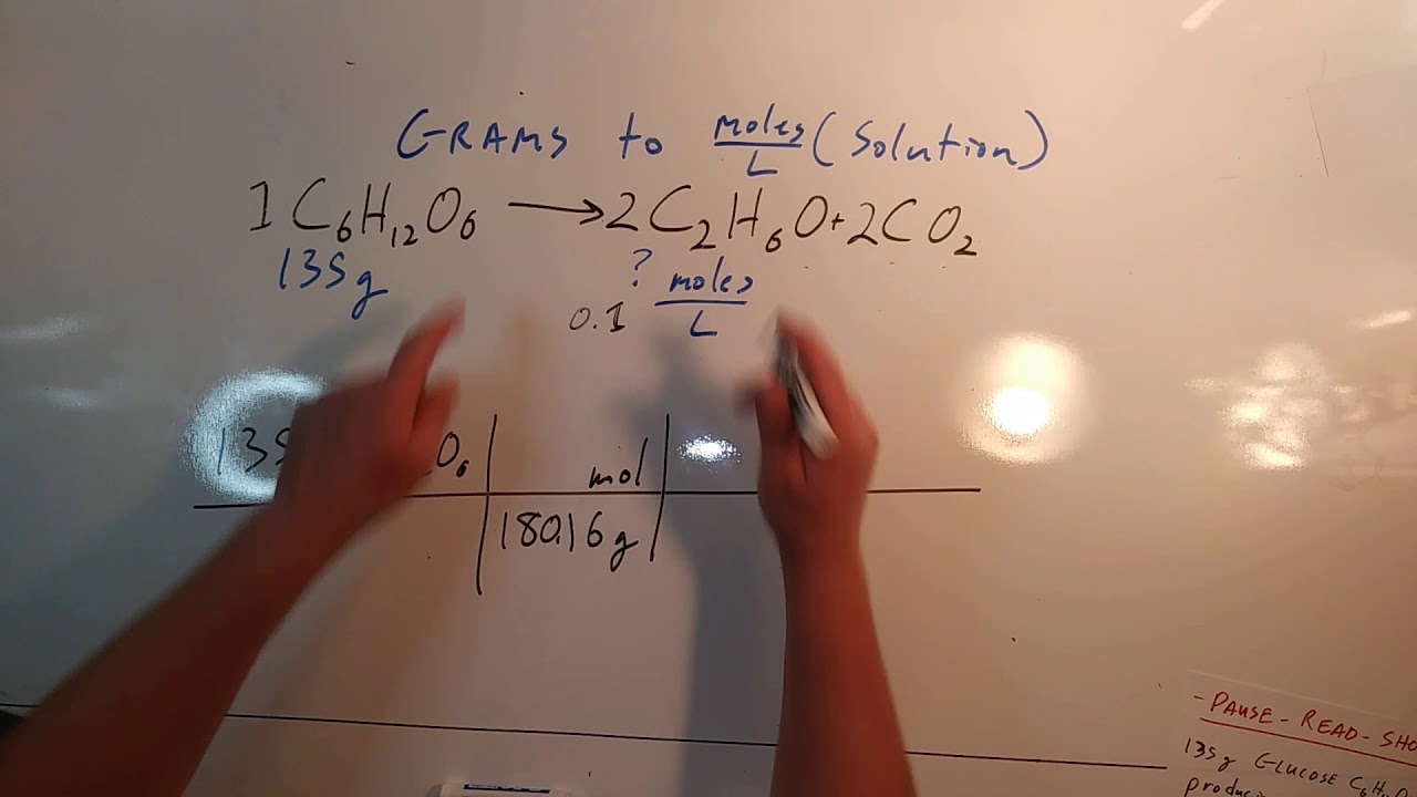Stoichiometry Grams To Molarity solutions YouTube stoichiometry-grams-to-molarity-solutions-youtube