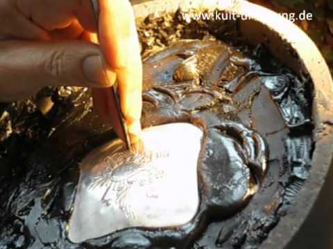 Ziselieren eines Schützenvogels - YouTube