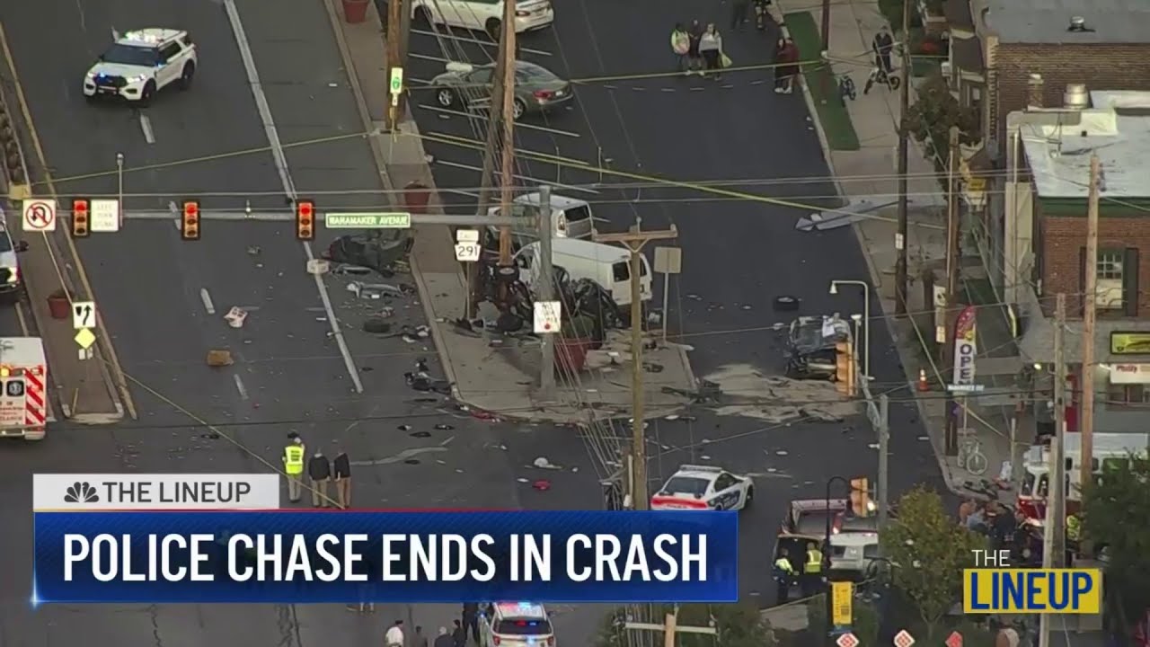 Police chase ends with deadly crash: The Lineup - YouTube