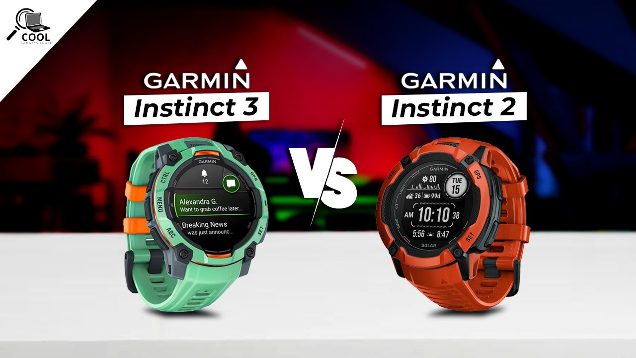 Garmin Instinct 3 vs Instinct 2 What's New and Improved - YouTube