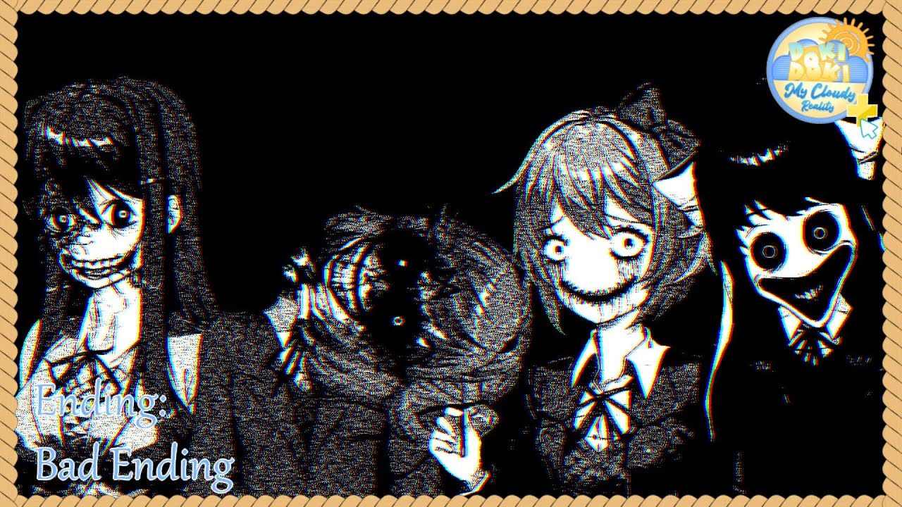 The worst ending out of the way... | Doki Doki My Cloudy Reality Plus ...