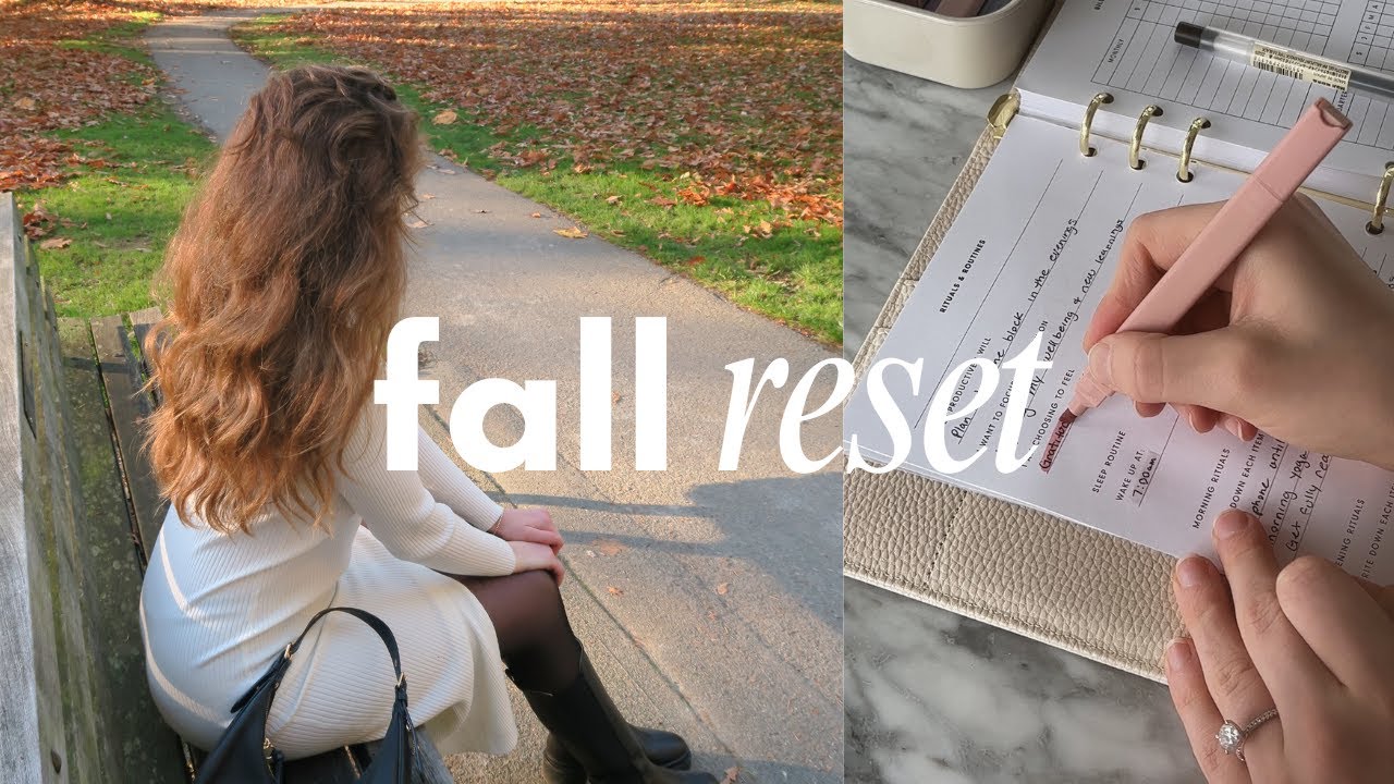 FALL RESET | cozy living, cleaning, organizing + decluttering! 🍂 - YouTube