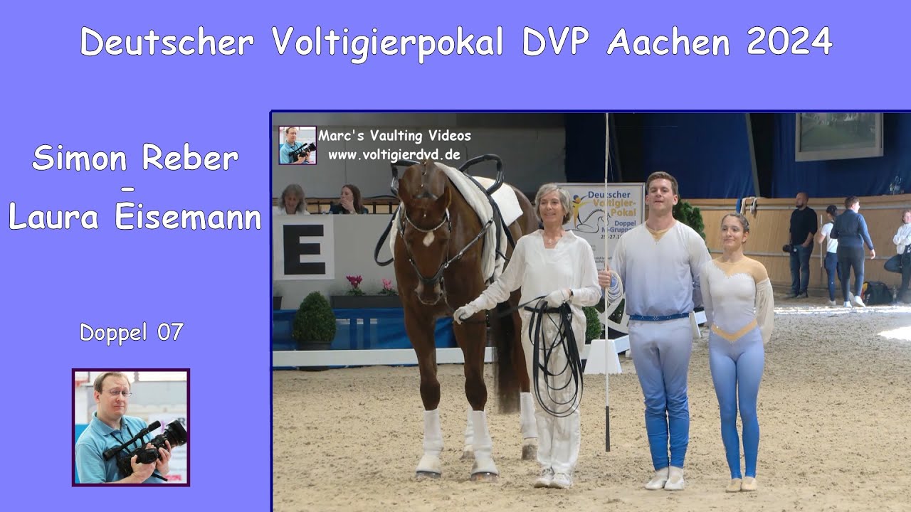 Simon Reber - Laura Eisemann - Doppel - 07 - DVP Aachen 2024 - YouTube