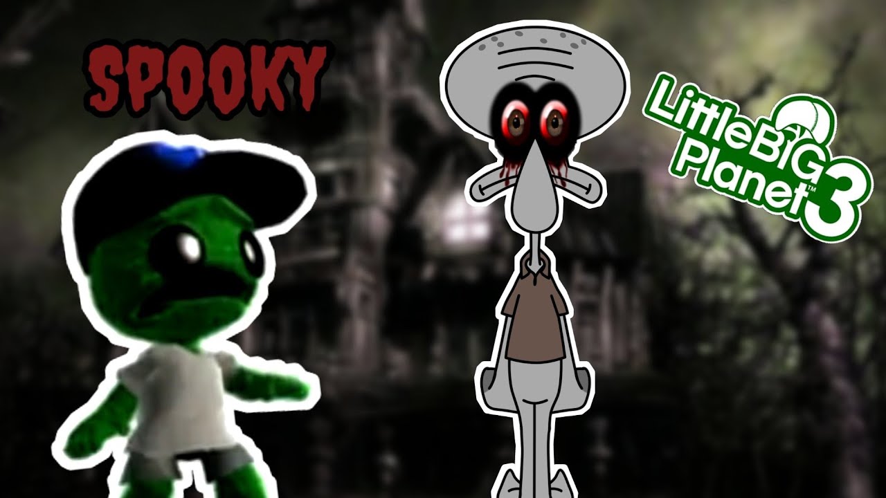 Playing Spongebob Horror House In LBP3 (MEME) - YouTube