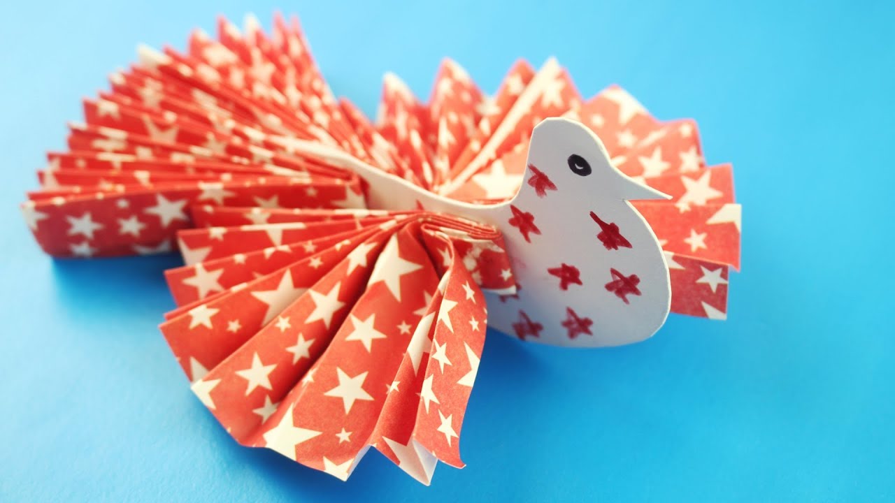 Origami Pattern Paper Origami Bird - How to Make Origami Bird of ...