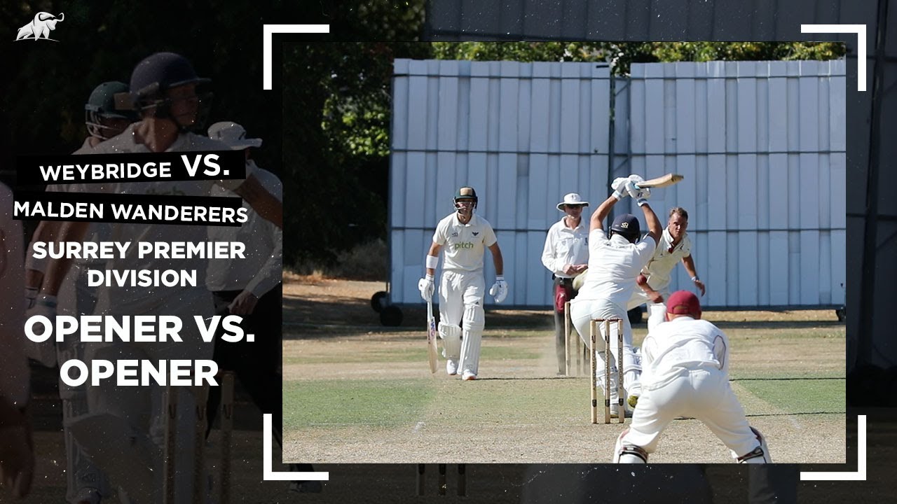 Surrey Prem opening bat vs. opening bowler | The ultimate battle - YouTube