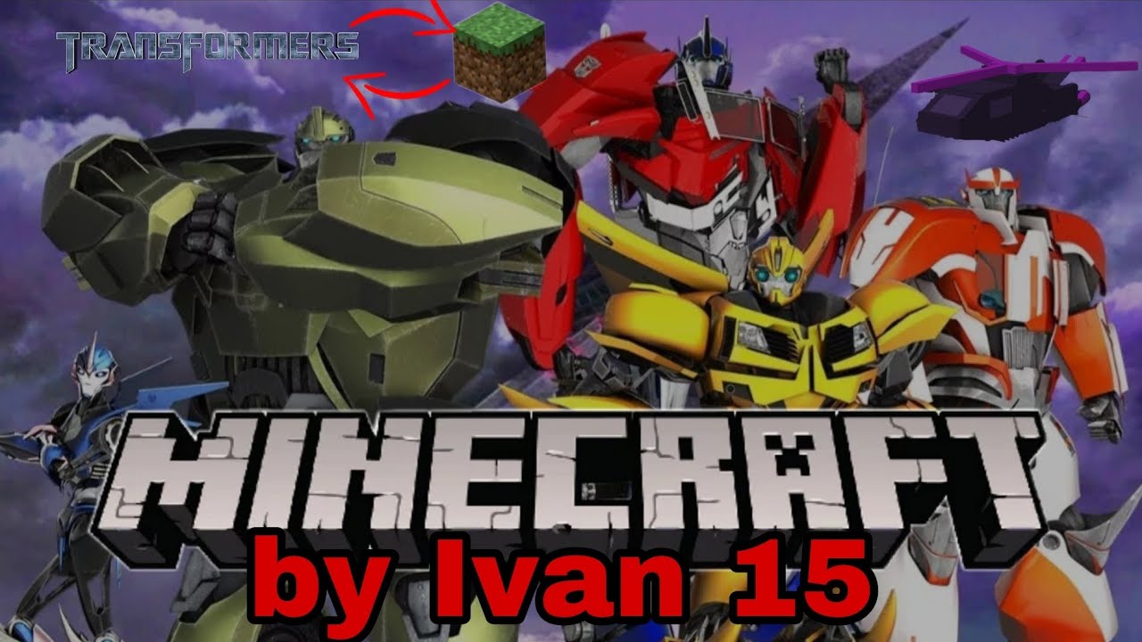 My addon for transformers "Prime" in Minecraft bedrock (аддон на ...