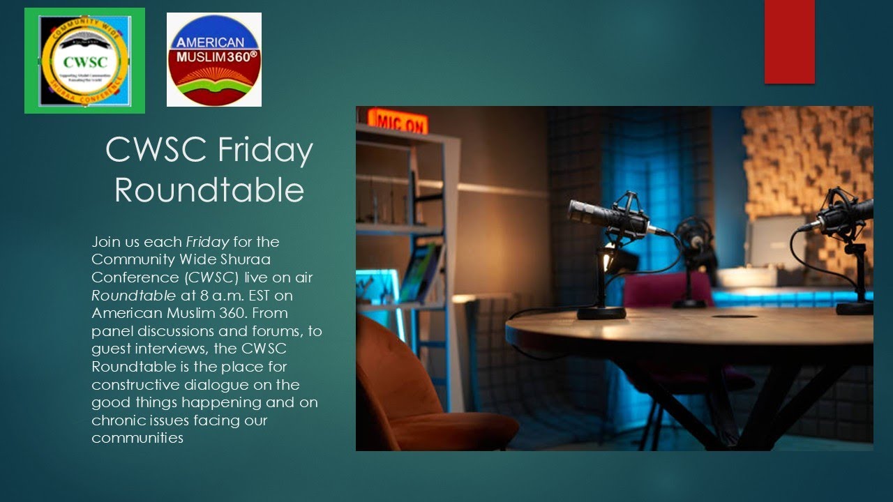 10/31/2025 CWSC Friday RoundTable - Host Martha Nailah Abdullah - YouTube