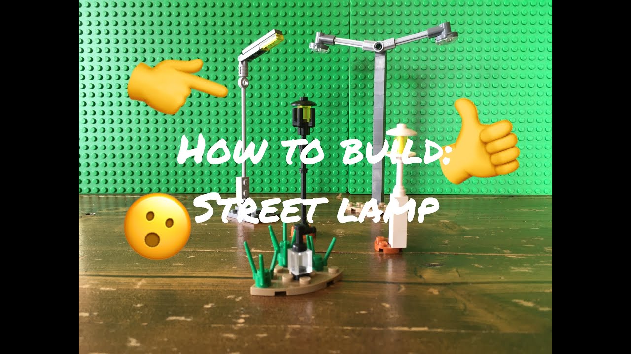 Lego Street Light Tutorial - YouTube