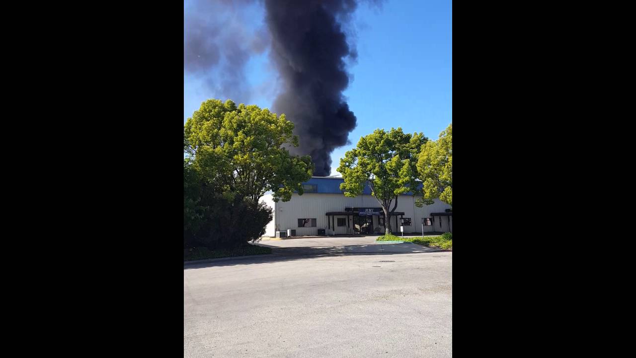 Gilroy fire - YouTube