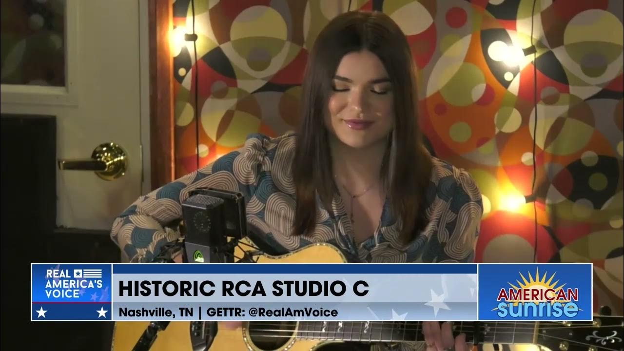 SOULFUL COUNTRY SINGER EMILY MCGILL GIVES AN EXCLUSIVE AMERICAN SUNRISE PERFORMANCE - YouTube