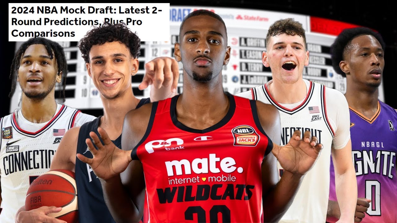 Mock Draft WITH HUGE TRADES In The Lottery | Latest NBA Mock Draft ...