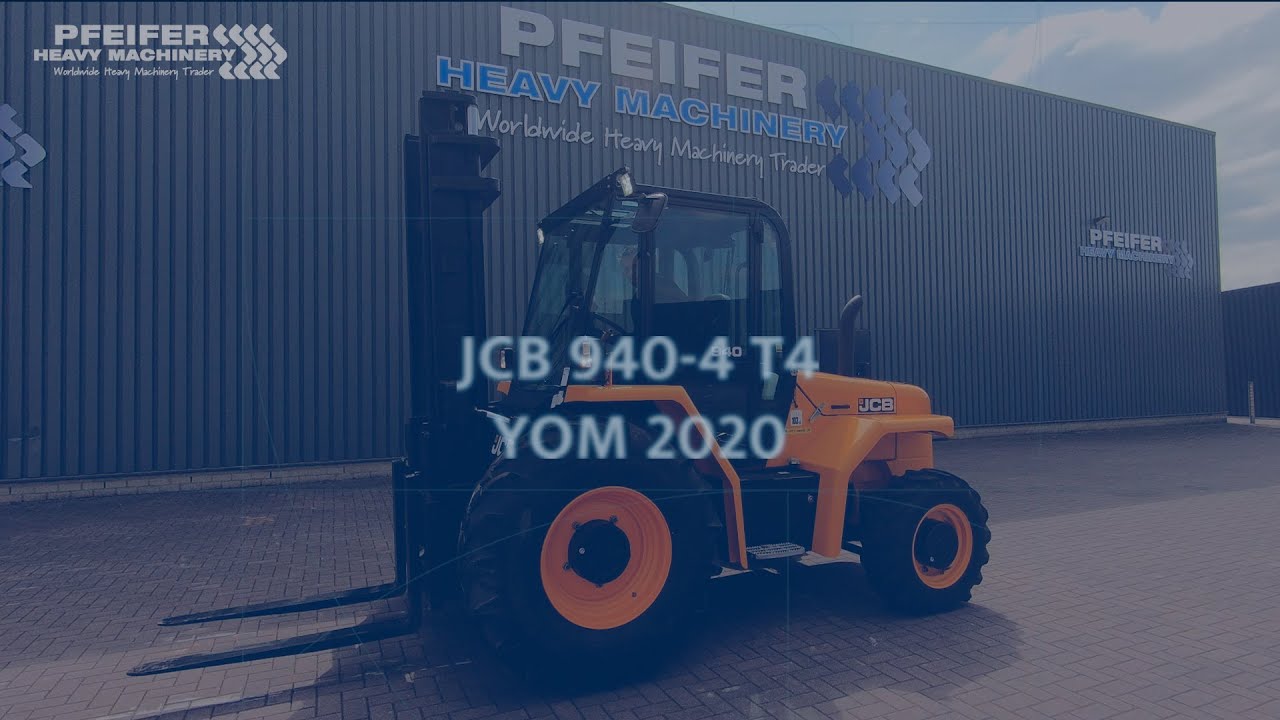 JCB 940-4 T4 2020 - YouTube