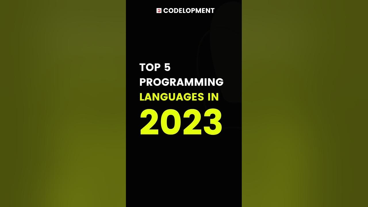 Top 5 Programming Languages in 2023 | #coding #shortvideo #viralshort #viralvideo # ...