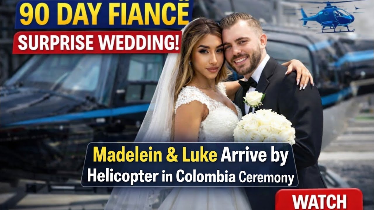 90 Day Fiancé Wedding Surprise: Madelein Perez and Luke Berry Arrive by ...