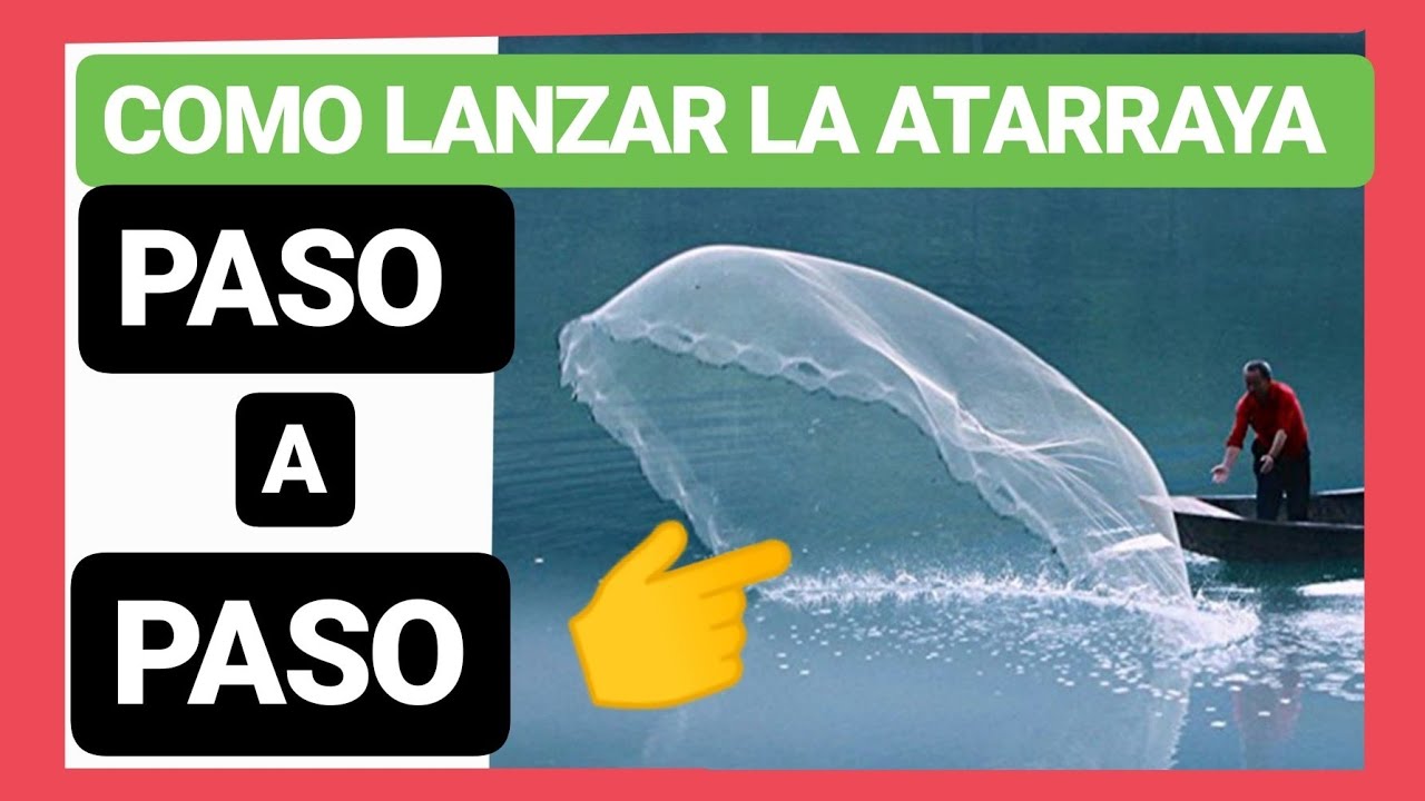 como lanzar la ATARRAYA paso a paso - YouTube